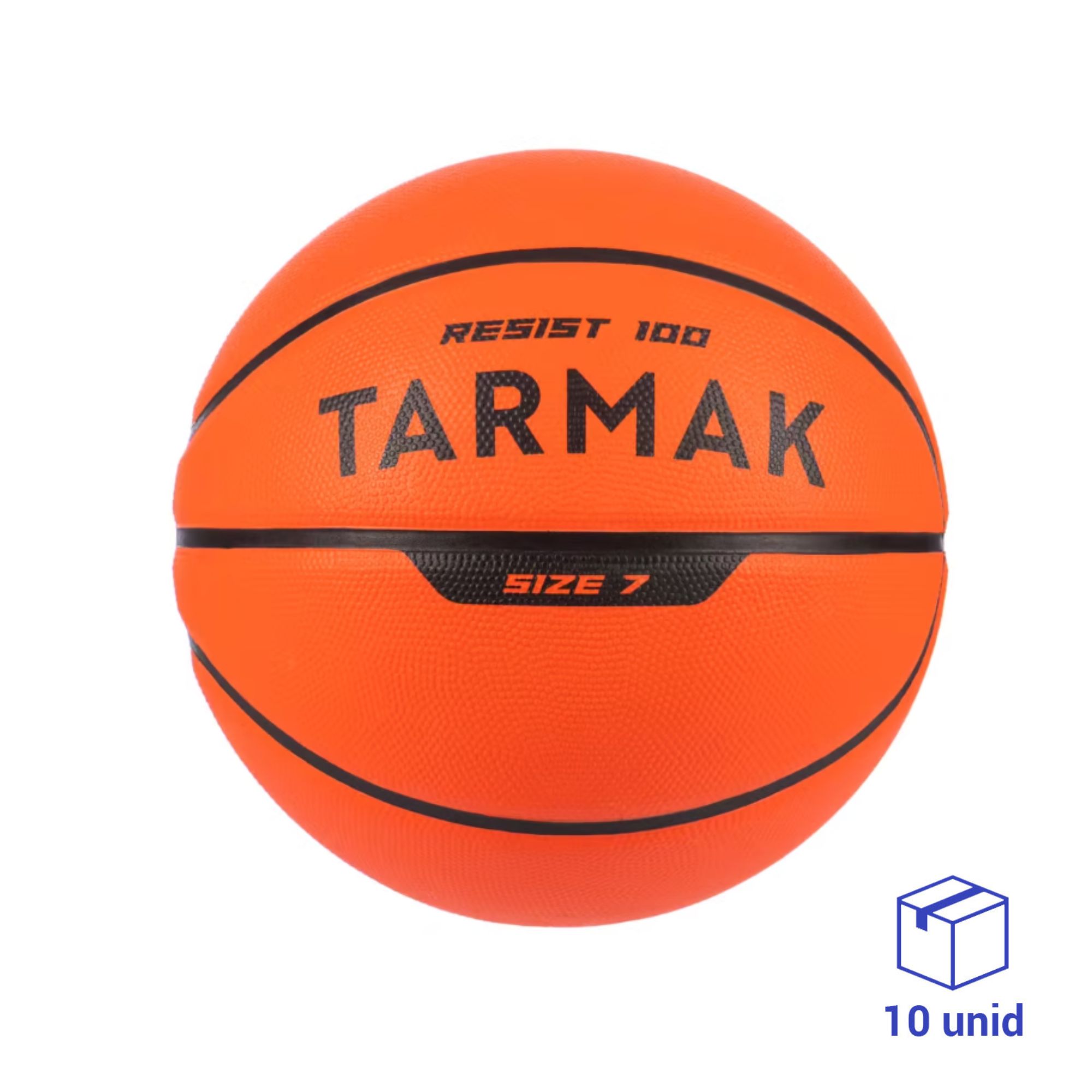 Bola de Basquete R100 T7 Tarmak - Pack com 10 unid