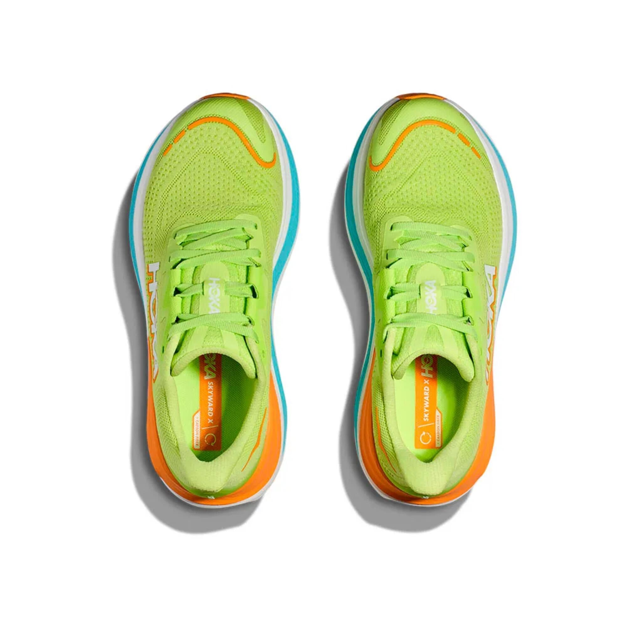 Tênis Masculino de Corrida Skyward Hoka Verde